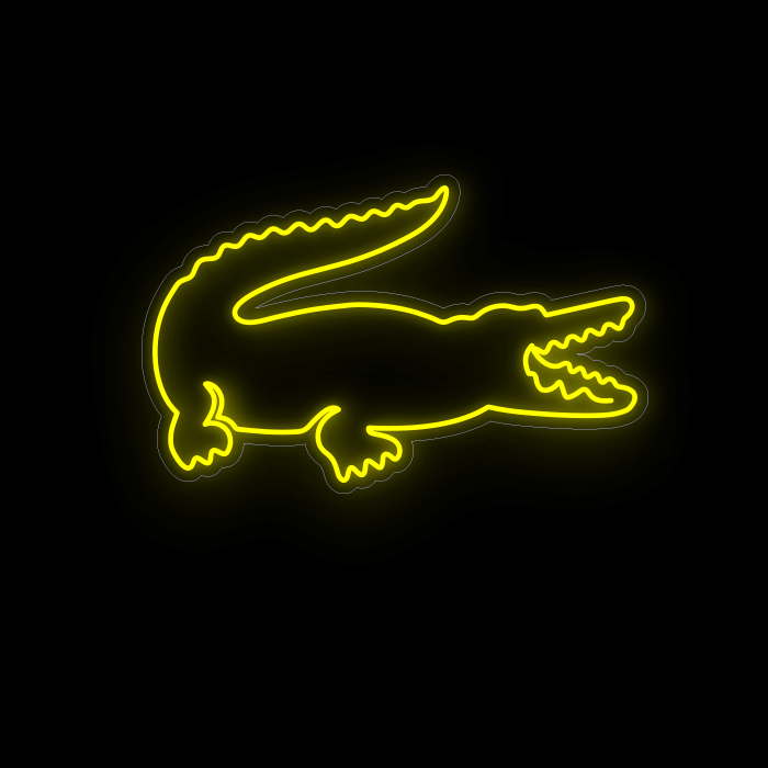 Lacoste Logo LED Neon Sign – Neonverse