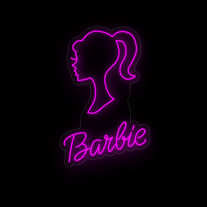 Barbie Event LED Neon Sign - Events | Neonverse Lights Maroc